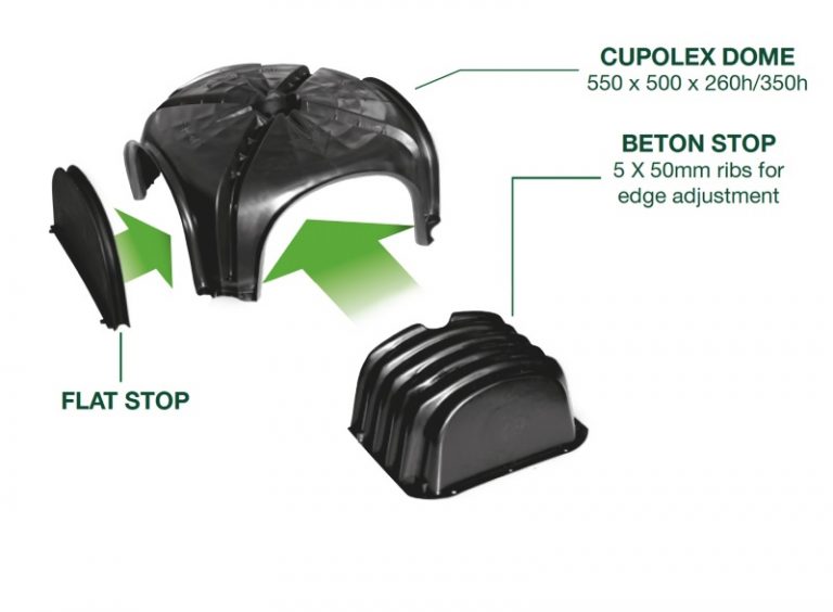 Product Range | Void Former & Green Concrete Products - CUPOLEX®